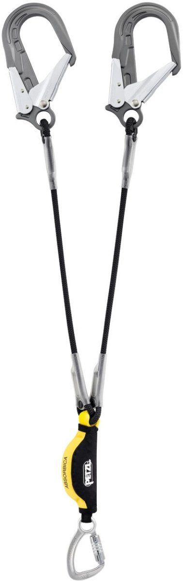 LONGE ABSORBICA DOUBLE + ABSORBEUR 80 L6 - PETZL